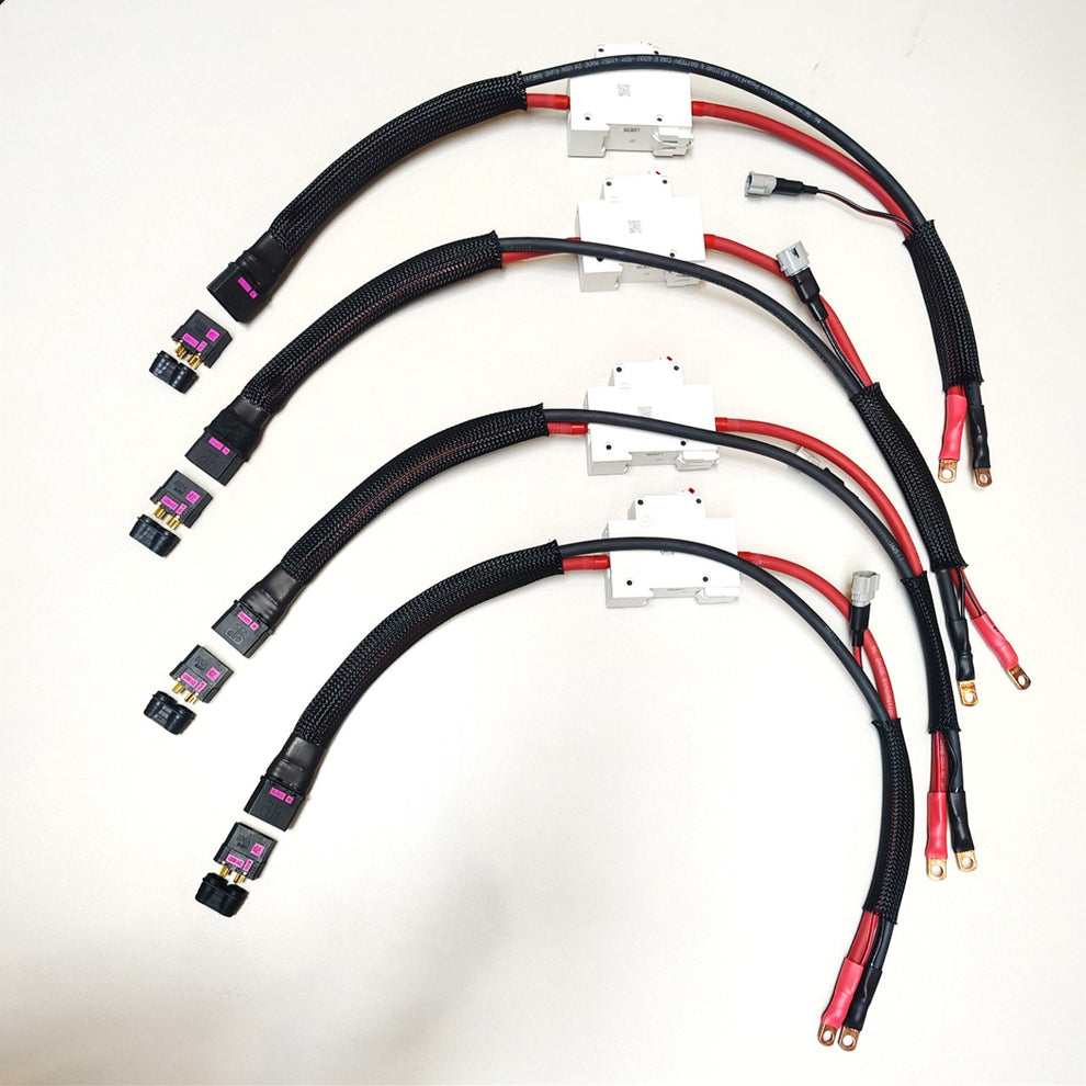 Surron Main Power Cable w/ Breaker for 72V Battery 6AWG – MBZ Moto