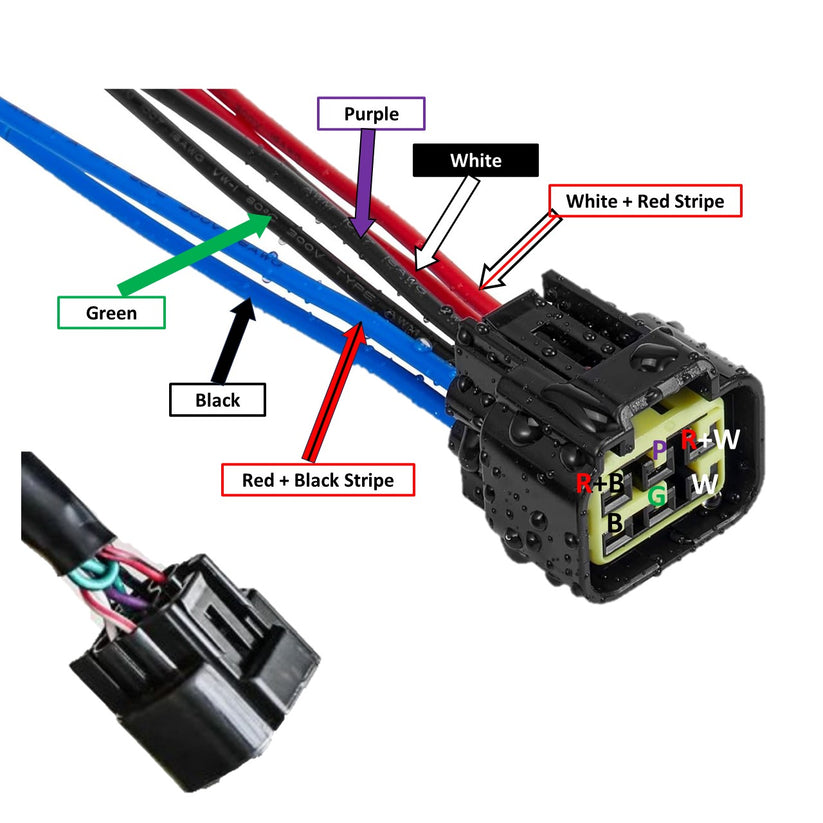 Surron Light Bee Battery Signal Plug Kit with EZ-Solder Wire – MBZ Moto